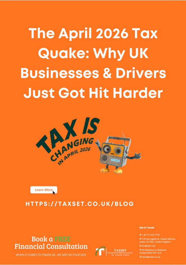 Major UK Tax Changes from April 2026: What Businesses and Individuals ...